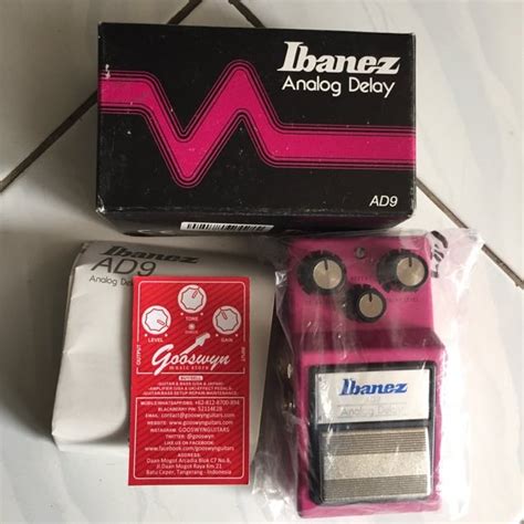 Sold Ibanez Japan Ad9 Analog Delay Gooswyn Guitar