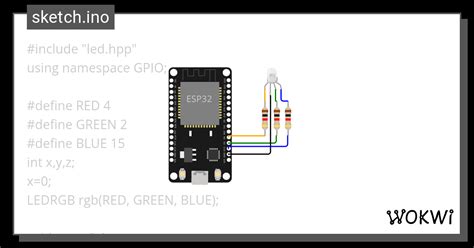 Curso Claudio Aula2 Exemplo2 Wokwi Esp32 Stm32 Arduino Simulator