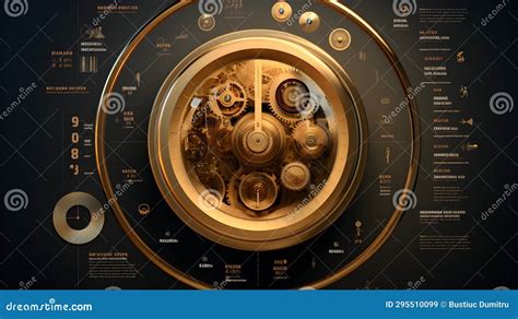 Big Data Visualization Futuristic Info Graphic Information Aesthetic