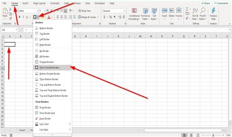 Comment Ajouter Ou Supprimer Des Bordures Aux Cellules Dans Microsoft Excel Moyens I O