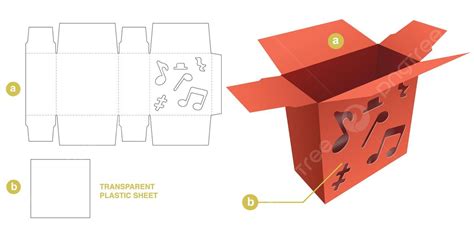 Kotak Jendela Catatan Musik Dengan 3d Mockup Garis Persegi Panjang Cepat Vektor Cepat Persegi