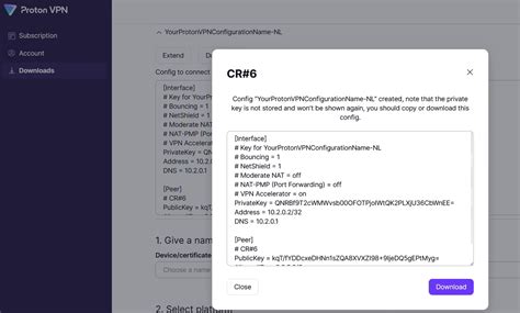 Wireguard Protonvpn Road Warrior Setup — Opnsense Documentation