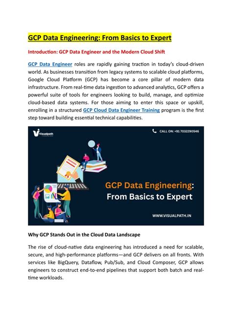 Ppt Gcp Data Engineer Training Gcp Cloud Training In India