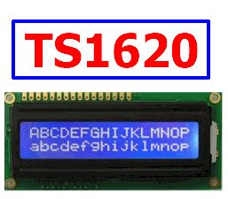 TS1620 Datasheet 16 Char X 2 Line LCD Module