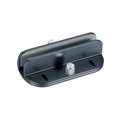 싱글 슬롯 노트북 수직 보관 스탠드 알루미늄 합금 조절식 모바일 폰 태블릿 데스크탑 홀더 크기 소형 회색 검정