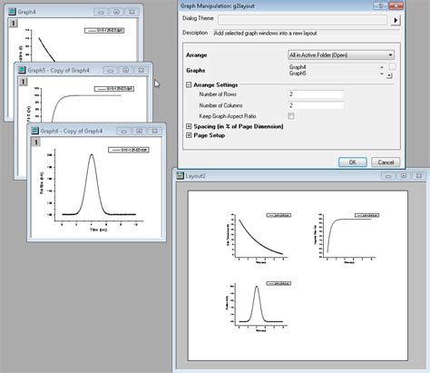 add multiple graphs to layout together originlab wiki confluence