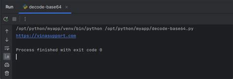 Encode Và Decode Mã Hóa Base64 Sử Dụng Python Vinasupport