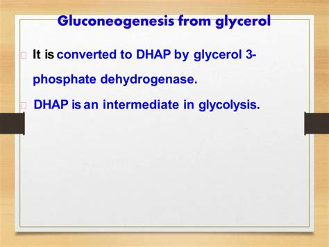 Gluconeogenesis Gluconeogenesis Reaction Pptx