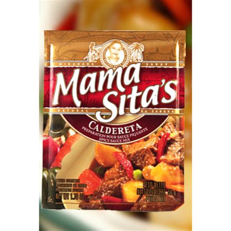 Jual Bumbu Masakan Filipina Mama Sita Caldereta Spicy Sauce Mix 50g
