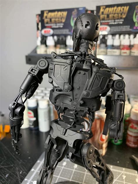 Terminator T 800 Endoskeleton 3d Model By Skynet 2029