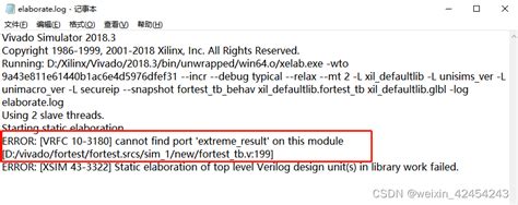 Usf Xsim 62 ‘elaborate‘ Step Failed With Errors Vivado 12 4473 Detected Error While Running