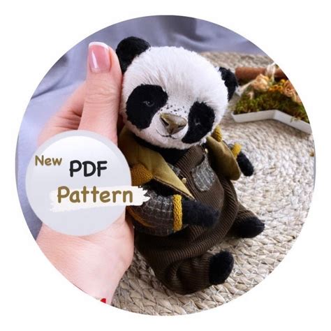 Panda Sewing Pattern Etsy