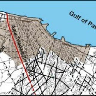 Location Map Of Patras And Its Metropolitan Area Download Scientific