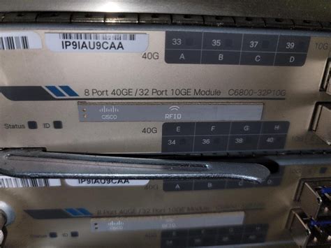 Cisco Catalyst C6807 Xl Catalyst Switch Loaded With Modules Read