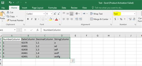 C Script In Ssis Script Task To Convert Excel Column In Text Format To General Stack Overflow