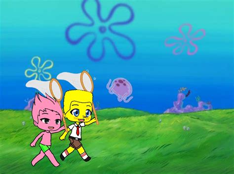 Spongebob And Patrick Catches The Jellyfish By Haikaltv On Deviantart