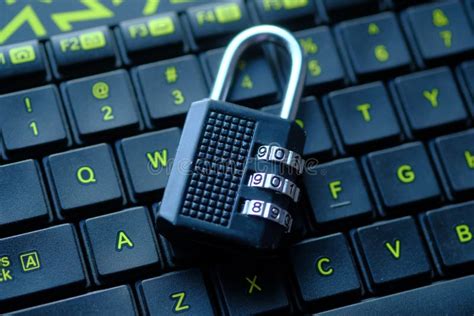 Cyber Security Key Unlock Laptop Stock Photos Free Royalty Free Stock Photos From