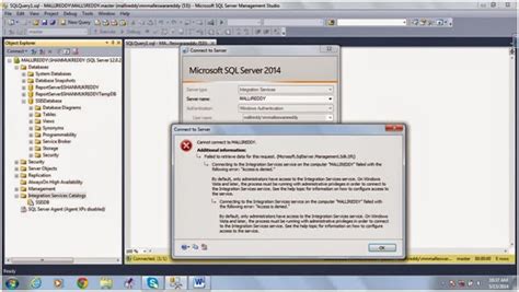 It Journey How To Connect Sql Server Integration Services Using Ssms