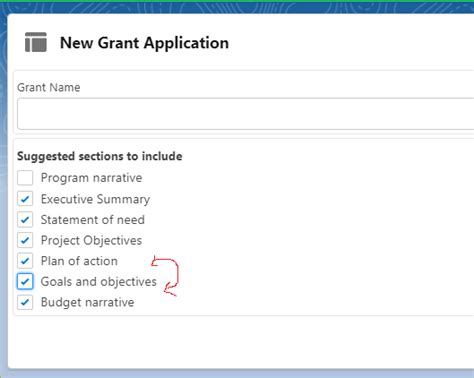 Swap Order Of Sections Plan Of Action To Come After Goals And Objectives Issue 89 SFDO