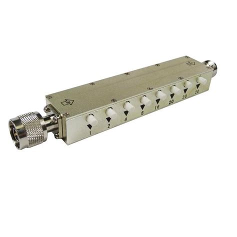 rf variable attenuator n connector with 90db 60db 30db centron