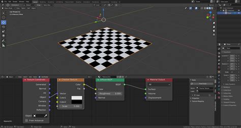 Procedural Why Does The Checker Texture Node Produce Flicker With Texture Coordinates