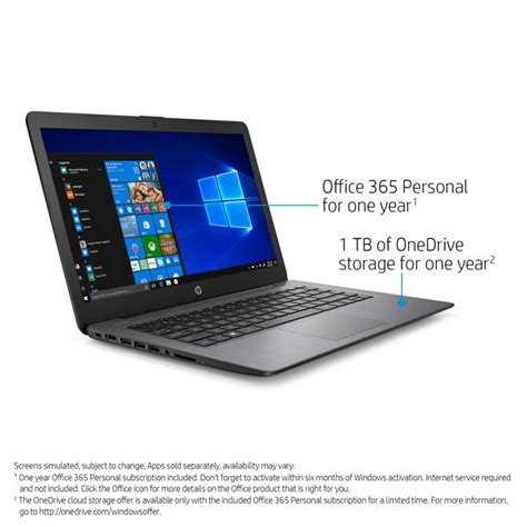 Hp Stream Laptop Gb Gb Celeron Black