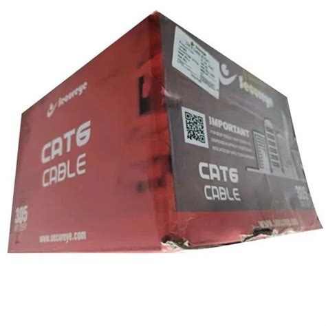 Cat 6 Secureye Cable At ₹ 6200box In Indore Id 26539159973