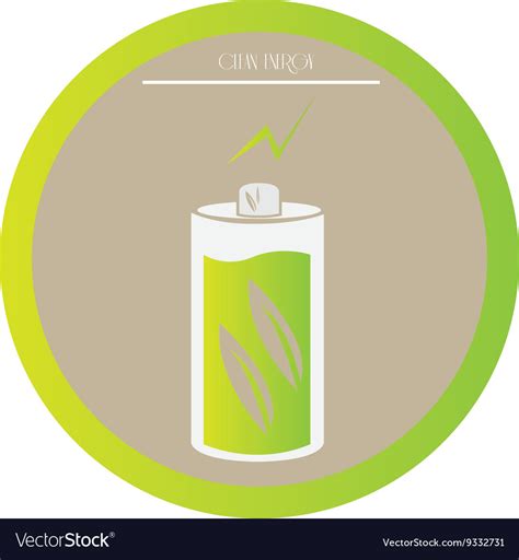 Clean Energy Royalty Free Vector Image Vectorstock