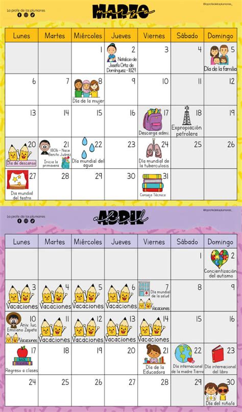 Calendario Escolar 2022 2023 Materiales Educativos Para Maestras
