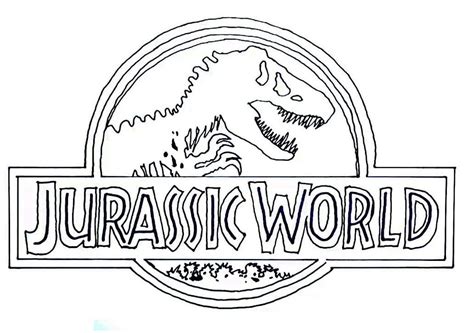 Målarbild Jurassic World Dinosaurie Skiv Ut Gratis På