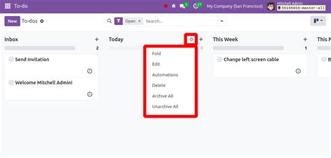 To Do In Odoo 17 Odoo 17 Community Book