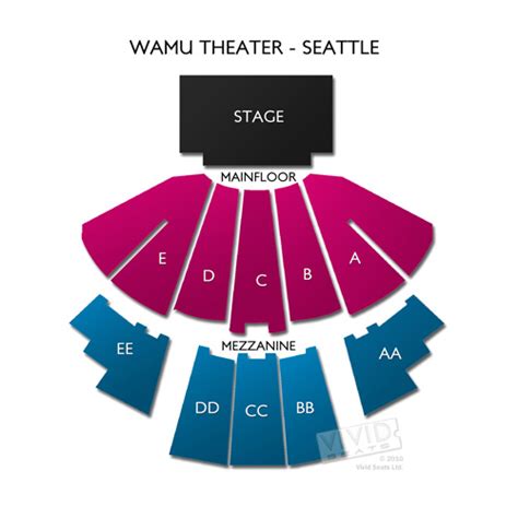 Concert Wamu Theater Seating Chart Pe