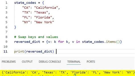 Python Dictionary Comprehension