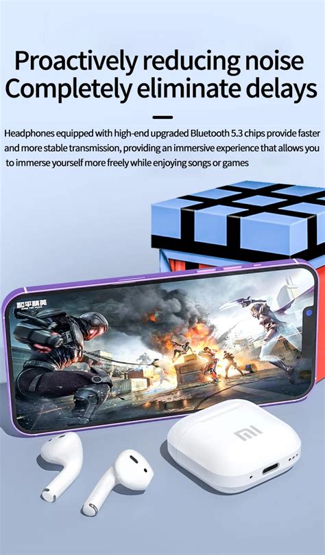 Xiaomi Ap05 True Wireless Earphone Buds5 Hifi Stereo Sound Bluetooth5