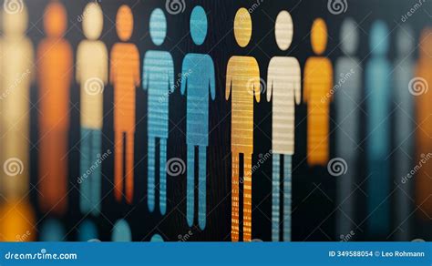 Bar Chart Infographic With Glowing Human Shapes Depicting Data Analytics Demographic Studies Bar Chart Infographic With Glowing Human Shapes Depicting Data Analytics Demographic Studies
