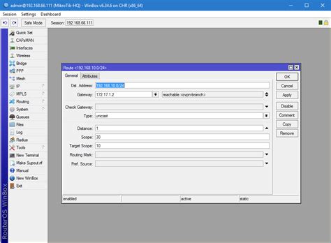 setup mikrotik openvpn site to site ~ networking programming