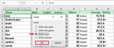 Insert Row Shortcut In Excel In Less Than A Minute