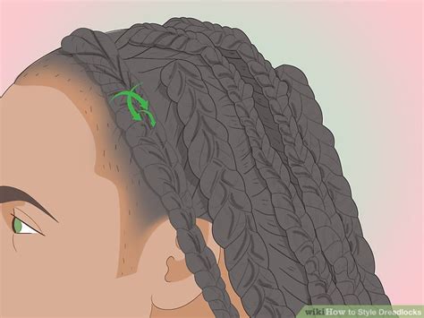 3 Ways To Style Dreadlocks WikiHow