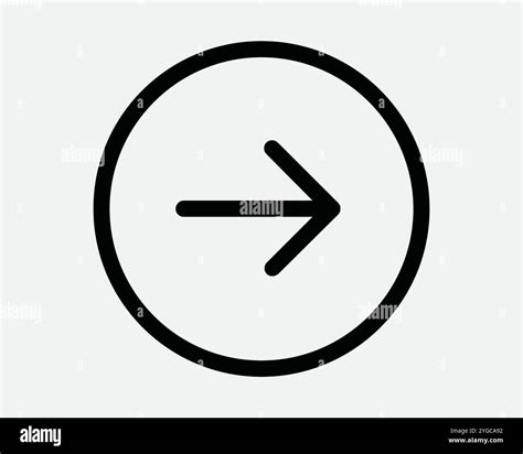 right circular arrow pointer east point pointing circle round button