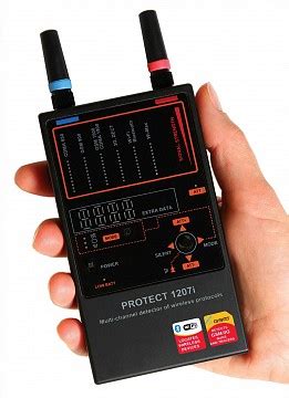 Multi Channel Wireless Bluetooth Bug Detector Jammers Pro