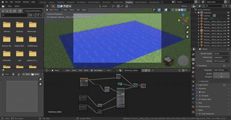 Minecraft Water Shader Materials And Textures Blender Artists Community