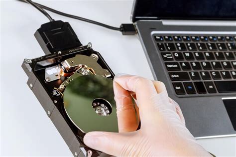 Premium Photo Laboratory For Hard Drive In Service Center Recovering Data