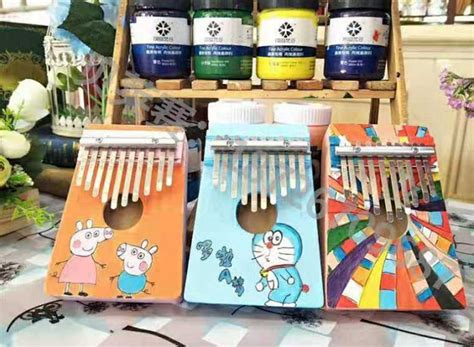 卡林巴琴拇指琴diy成品展示