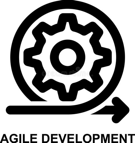 Agile Development Agile Scrum Development Project Management Agile Management Outline Icon