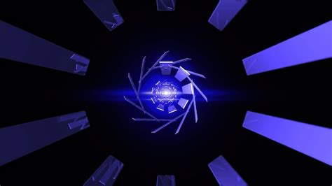 Premium Photo Abstract Technology Tunnel