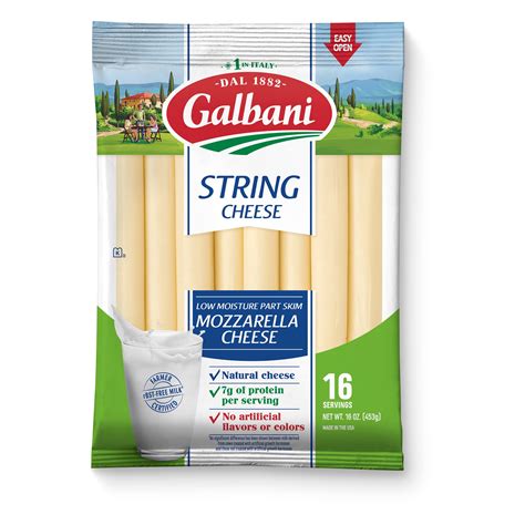Nutrition Facts Sargento String Cheese Part Skim Mozzarella Besto Blog