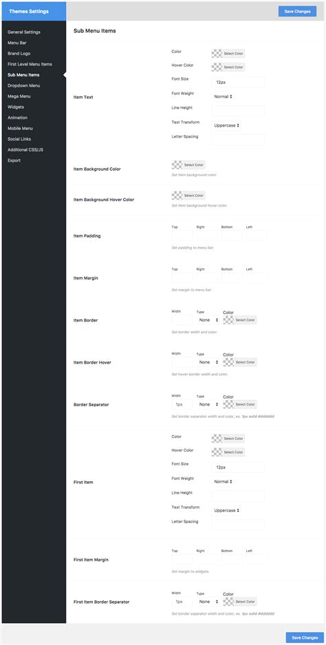 Documention Creating And Configuring A Mega Menu Theme