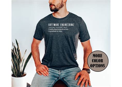 Unisex Software Engineering Definition Tee Software Engineering T