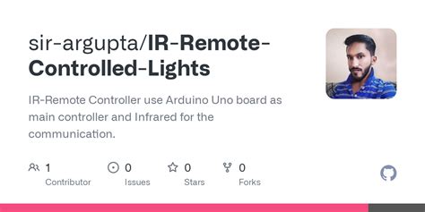 GitHub Sir Argupta IR Remote Controlled Lights IR Remote Controller Use Arduino Uno Board As