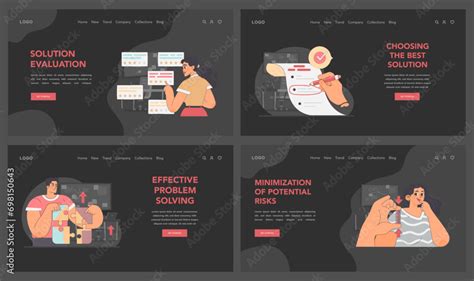 Solution Assessment Set Stages Of Processing Complicated Situation